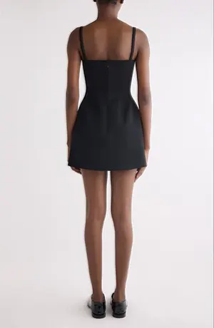 Givenchy Sleeveless Wool Tailoring Minidress