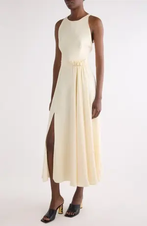 Givenchy Sleeveless Fluid Dress - Ivory