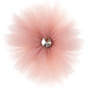 MINI CELEBRITIES Lotus Hair Clip - Soft Pink