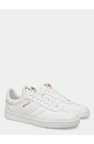 Bally Calf Leather Low-top Sneakers - White