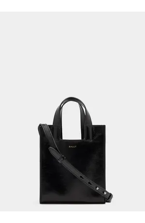 Bally Easy Small Leather Tote Bag - Black
