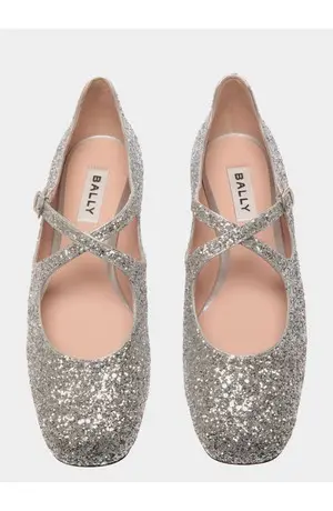 Bally Rina Glitter Ballerinas