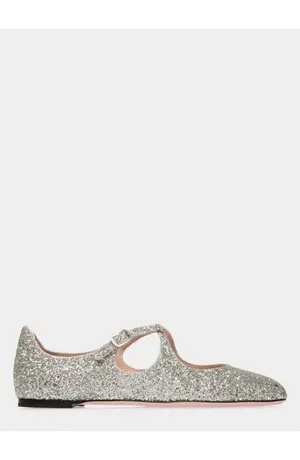 Bally Glitter Flats For Women