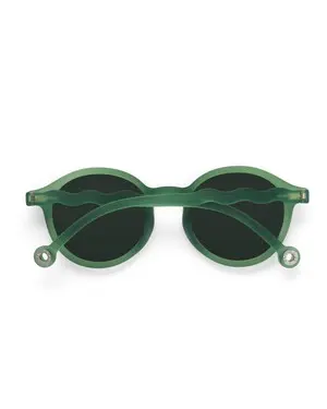 OLIVIO Adult Oval Sunglasses - Olive Green