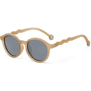 OLIVIO Adult Oval Sunglasses Sand Beige