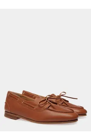 Bally Plume Leather Loafer