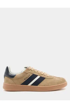 Bally Retro Crest Sneakers - Brown
