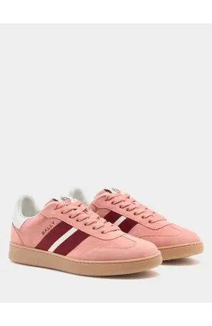 Bally Retro Crest Sneakers - Pink