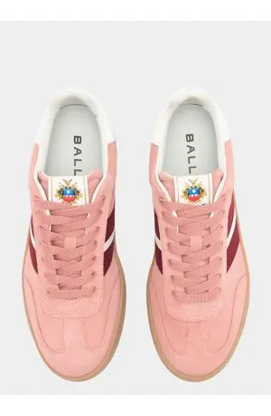 Bally Retro Crest Sneakers - Pink