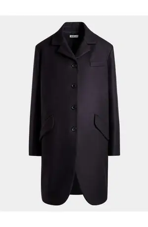 Bally Single-breasted Midi Coat - Blue