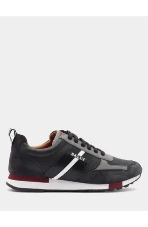 Bally Sneaker In Calf Leather - Black