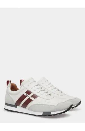 Bally Sneaker In Calf Leather - White
