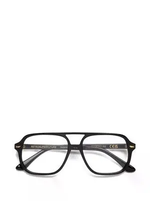RETROSUPERFUTURE Pilot-frame Glasses - Black