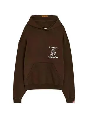 CHERRY LA Cowboys Graphic-print Hoodie - Brown