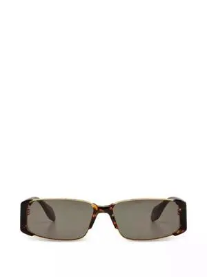 GIGI STUDIOS Viana Square-frame Sunglasses - Brown