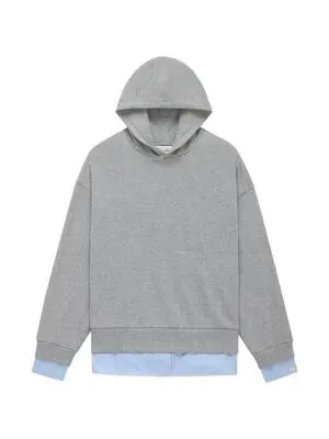 WE-AR4 Layered Hoodie - Grey
