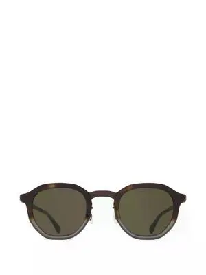 Mykita Sawyer Round-frame Sunglasses - Brown
