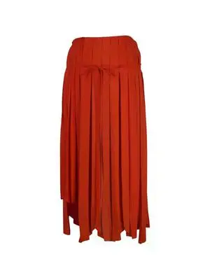 LANVIN Pleated Knee Length Skirt
