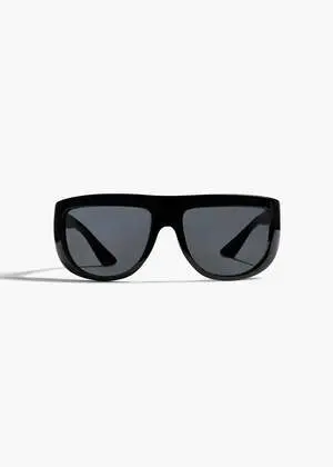 Khaite X Oliver Peoples 1974c Sunglasses - Black / Grey