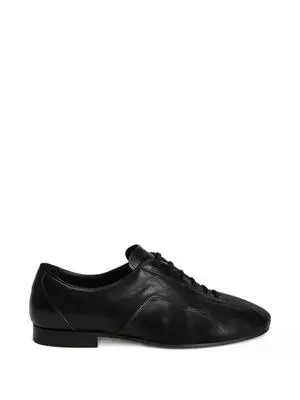 JIL SANDER Leather Oxford Shoes - Black