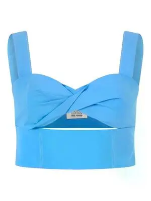 Rosie Assoulin Morning After Cut-out Top - Blue