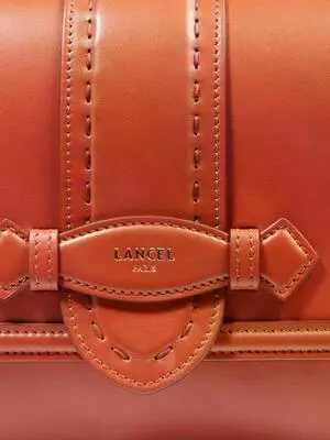 LANCEL Sienna Stitched Flap Crossbody Bag