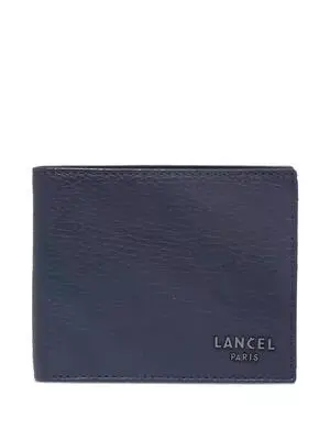 LANCEL Textured Wallet - Blue