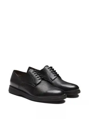 Fratelli Rossetti Leather Derby Shoes - Black