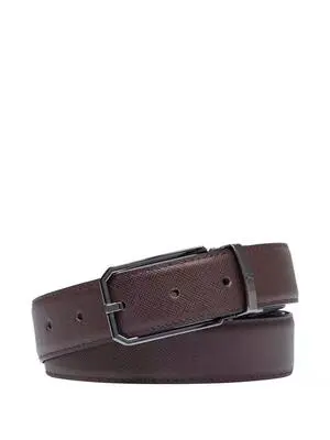 LANCEL Leon Dark Metal Belt - Brown