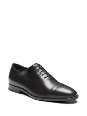 Fratelli Rossetti Leather Oxford Shoes - Black