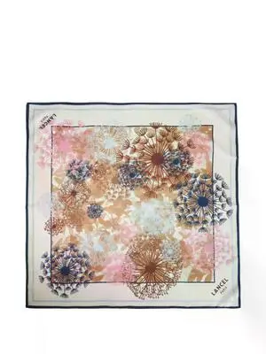 LANCEL Feux D'artifice Mofif Scarf