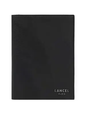 LANCEL Driver 9cc Zip-detail Leather Wallet - Black