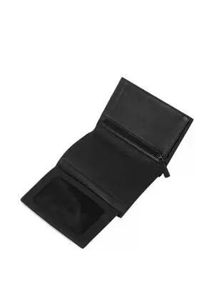 LANCEL Driver 9cc Zip-detail Leather Wallet - Black