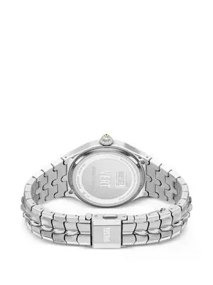 DIESEL® Vert Stainless Steel Watch With Pave Dial