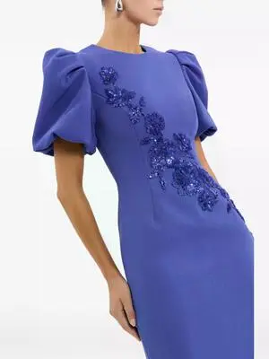 Rebecca Vallance Evolet Embellished Midi Dress