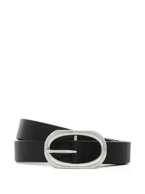 ANINE BING Small Signature Link Belt - Black
