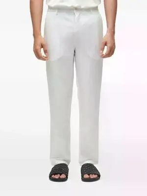OSKLEN Button-fastening Trousers - White