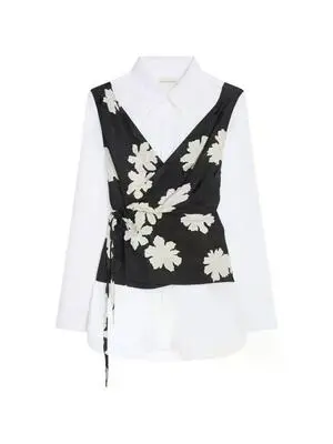 Dries Van Noten Layered Floral Shirt