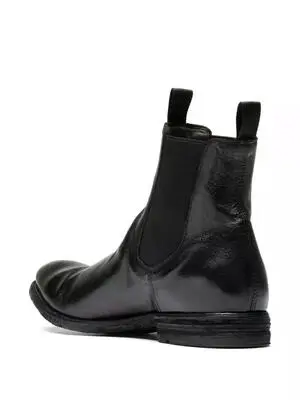 Officine Creative Pull-tab Leather Boots