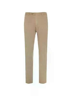 PT TORINO Elasticated Waist Trousers - Brown