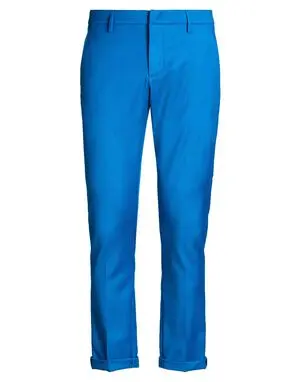DONDUP Pants Azure Size Virgin Wool, Elastane