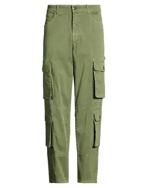 BARROW Pants Size Cotton, Elastane - Green