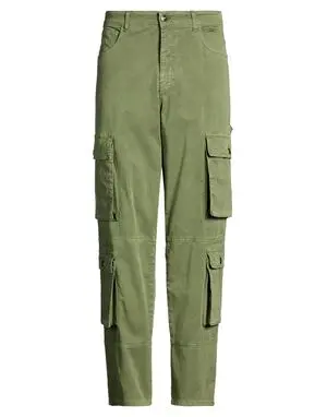 BARROW Pants Size Cotton, Elastane - Green