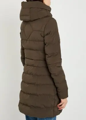 Canada Goose Clair Hooded Padded Coat - Brown