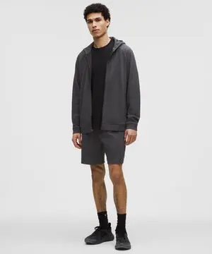 Lululemon Ease The Day Full-zip Hoodie - Heathered Black/black
