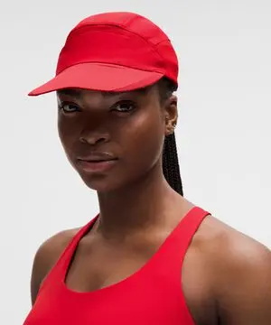 Lululemon Mesh Panelled Running Hat - Oxford Red