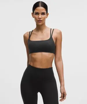 Lululemon Like A Cloud Double-strap Bra - Black