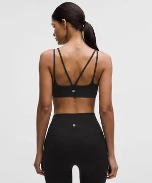 Lululemon Like A Cloud Double-strap Bra - Black