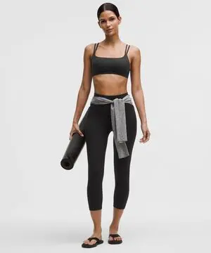 Lululemon Like A Cloud Double-strap Bra - Black