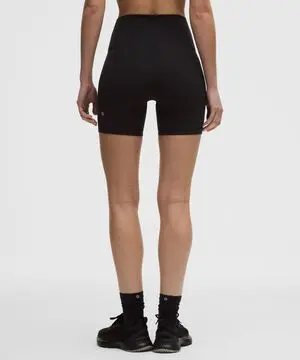 Lululemon Wunder Train No Line High-rise 6" Short - Black